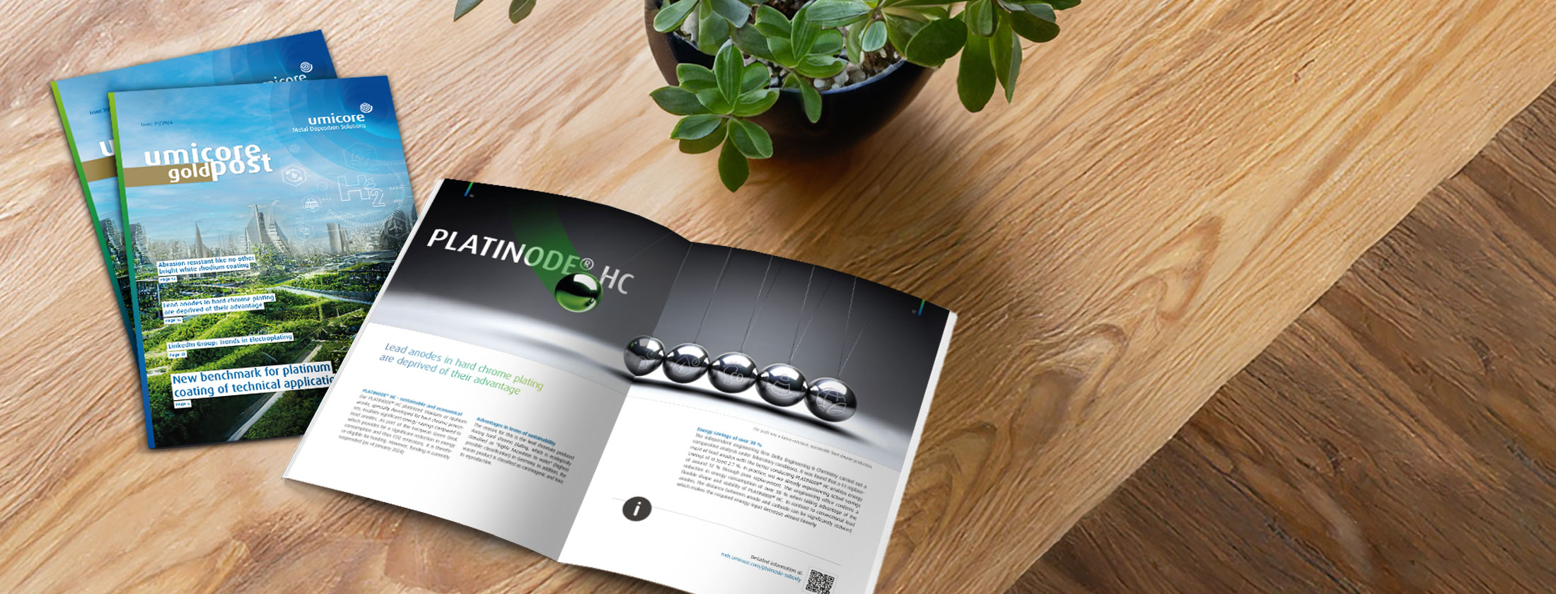 New issue of our customer magazine Goldpost | Umicore